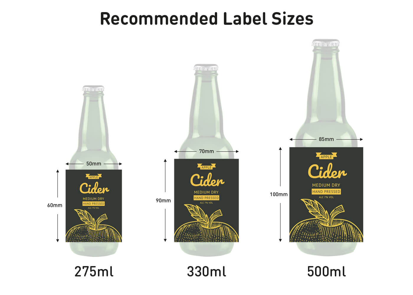 Personalised Cider Labels | Cider Bottle Labels