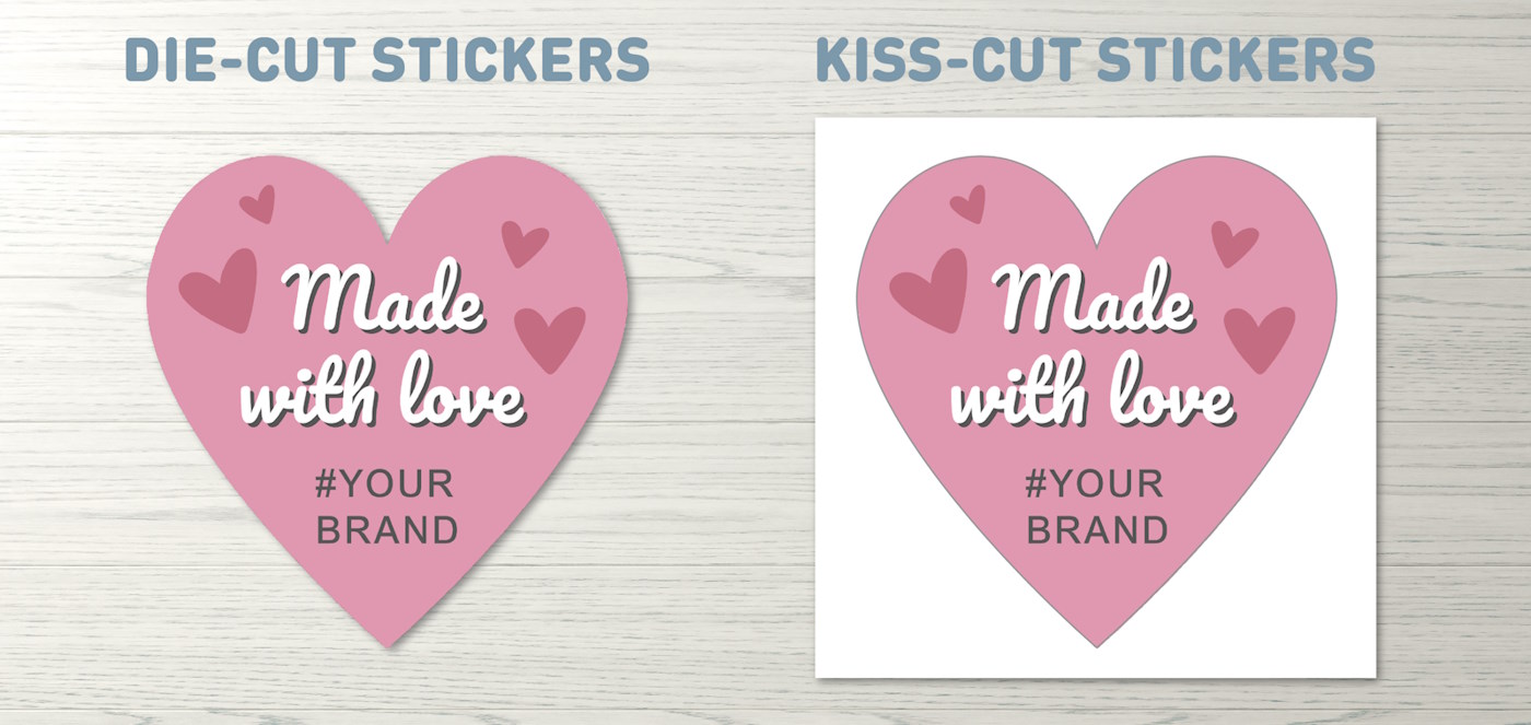 Heart Stickers | Personalised Designs for All Occasions