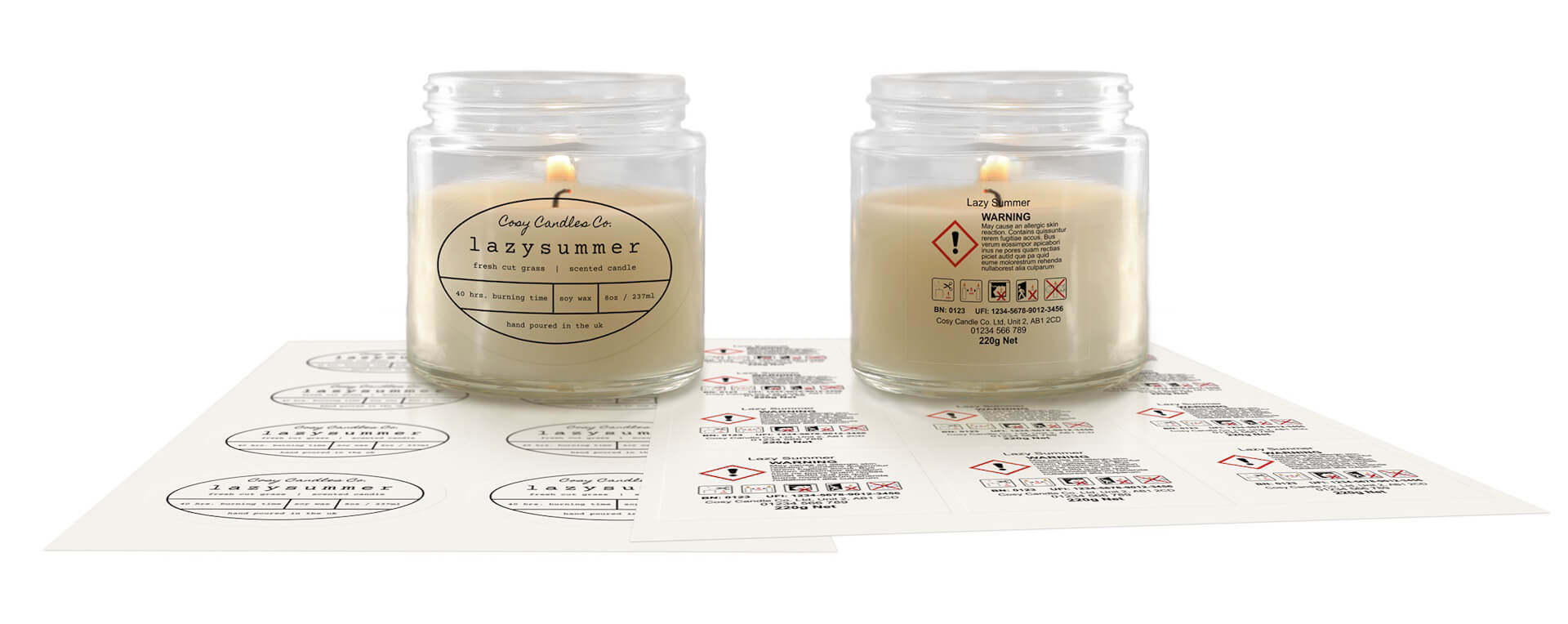 Transparent Sticker Printing | Custom Clear Stickers & Labels