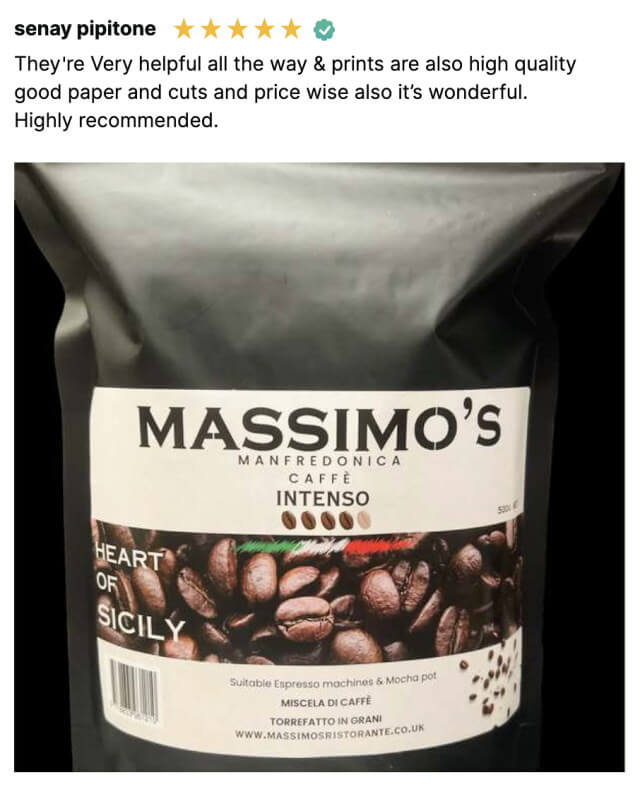 Self-Adhesive Printed Paper Labels